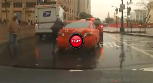 Toyota Taxi Driver has Some Really Bad Karma | Carscoops