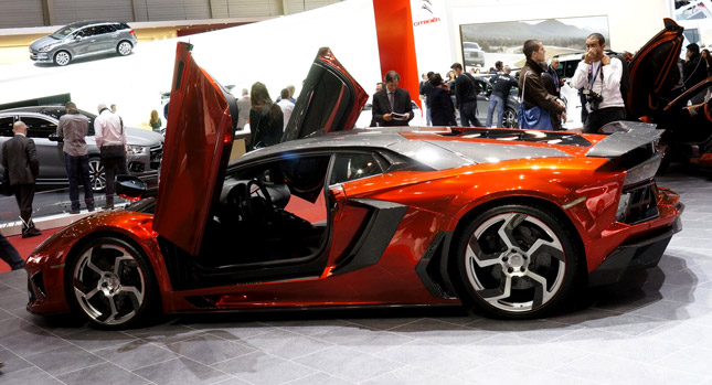 2012 Lamborghini Aventador Mansory Mansory Carbonado: Black Diamond