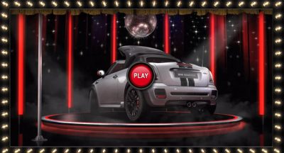 MINI Roadster Goes Top Less in Cheeky Peep Show Ad | Carscoops