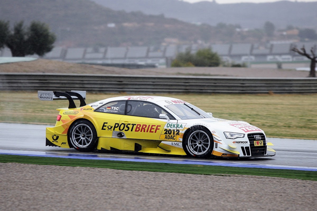 Audi A5 DTM Shows its True Colors During First Official Test at ...
