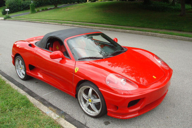 Mini-Me Ferrari 360 Modena Spider Based on the Toyota MR2 | Carscoops