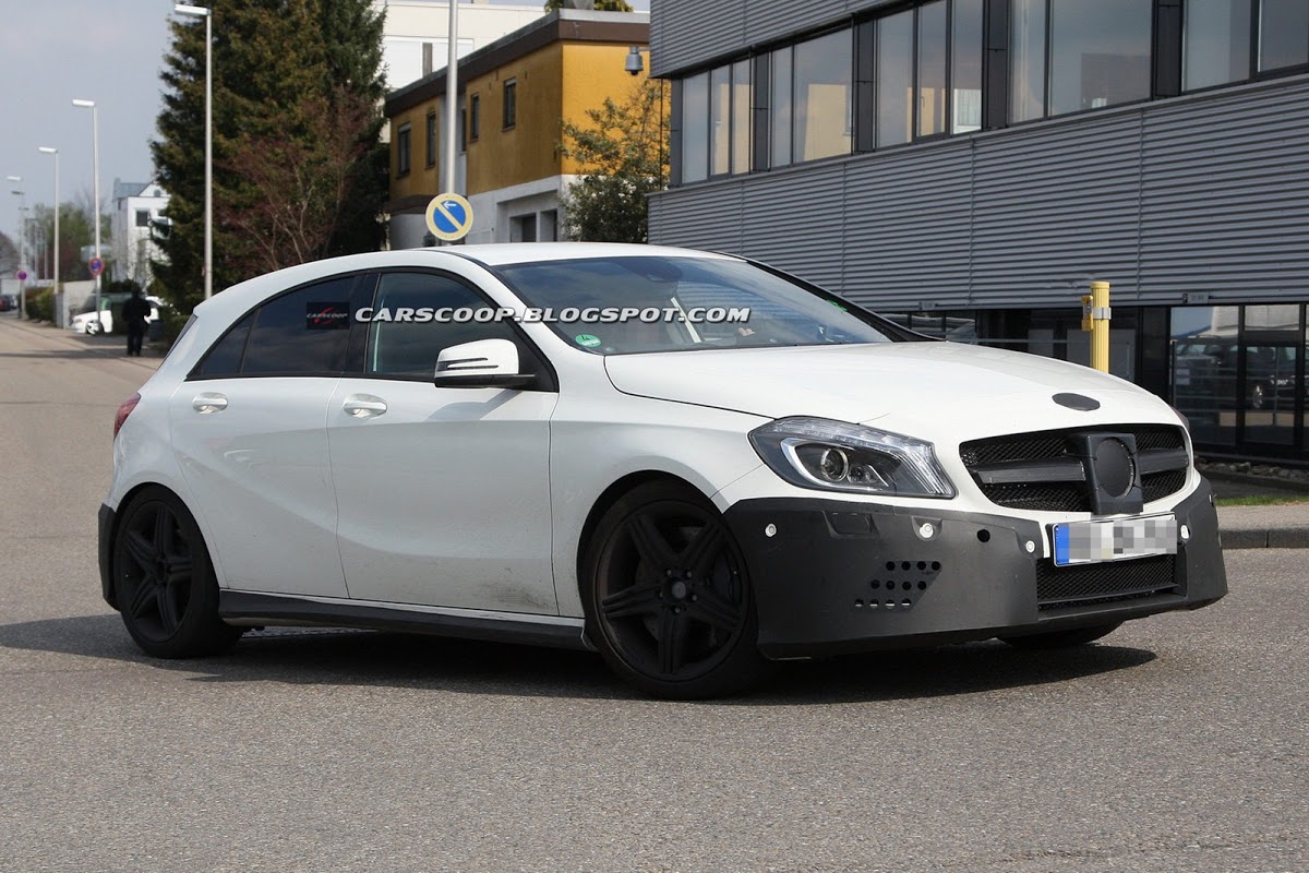 Spy Shots: New Mercedes-Benz A25 AMG Could get More than 320-Horsepower ...