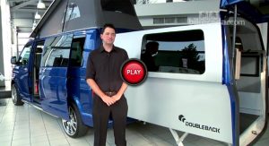 VW Transporter California Doubleback is an Extendable Rolling Home on ...