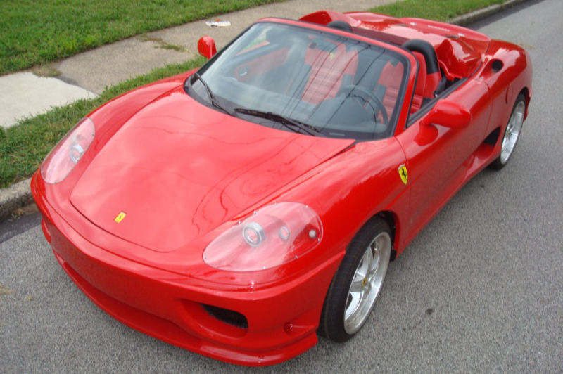 Mini-Me Ferrari 360 Modena Spider Based on the Toyota MR2 | Carscoops