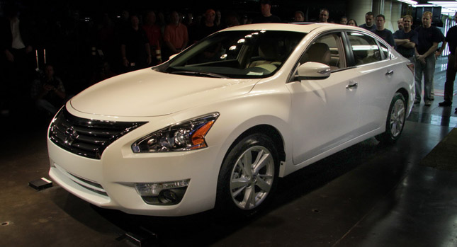 Nissan Begins Series Production of 2013 Altima Sedan in Smyrna | Carscoops