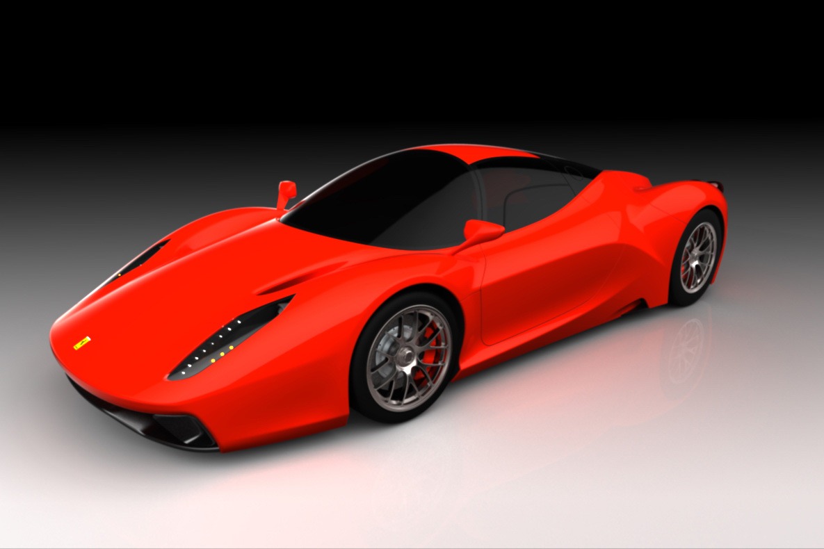 Designer Envisions the Upcoming Ferrari F70 Supercar | Carscoops