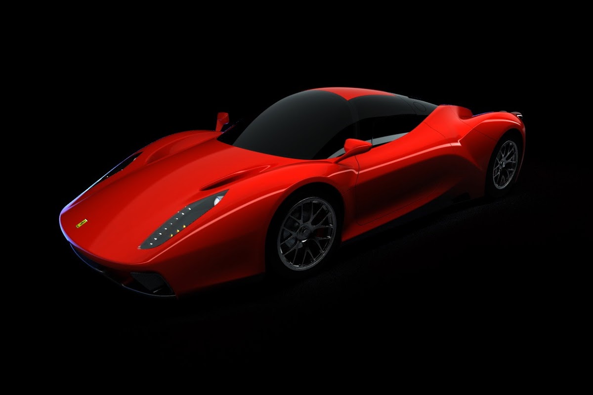 Designer Envisions the Upcoming Ferrari F70 Supercar | Carscoops
