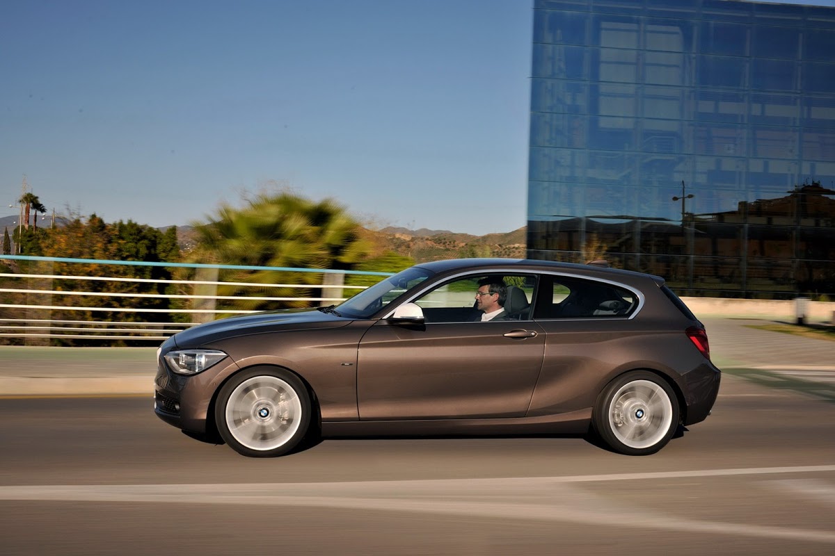 New BMW 1-Series Three-Door Hatchback with 101hp to 315hp for the M135i ...