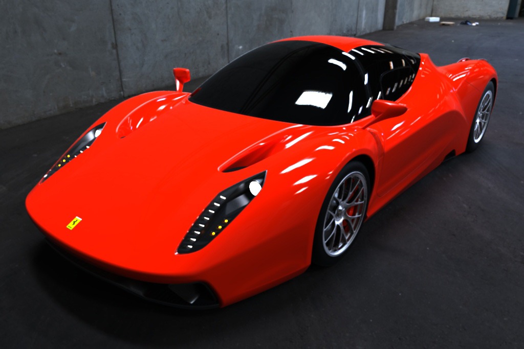 Designer Envisions the Upcoming Ferrari F70 Supercar | Carscoops