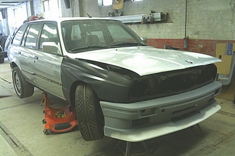 Custom Built E30 BMW M3 Touring with E36 M3's Straight-Six | Carscoops
