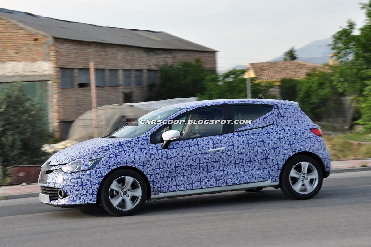 Spied: 2013 Renault Clio Supermini Reveals a Little More Skin | Carscoops