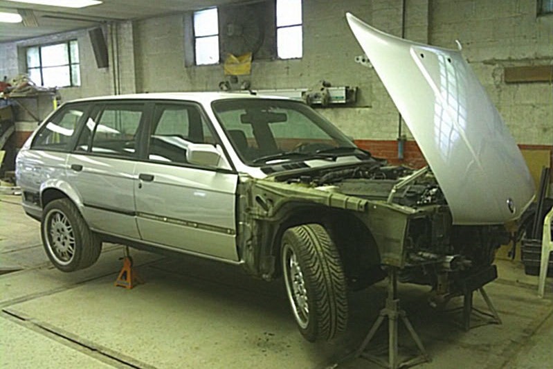 Custom Built E30 BMW M3 Touring with E36 M3's Straight-Six | Carscoops