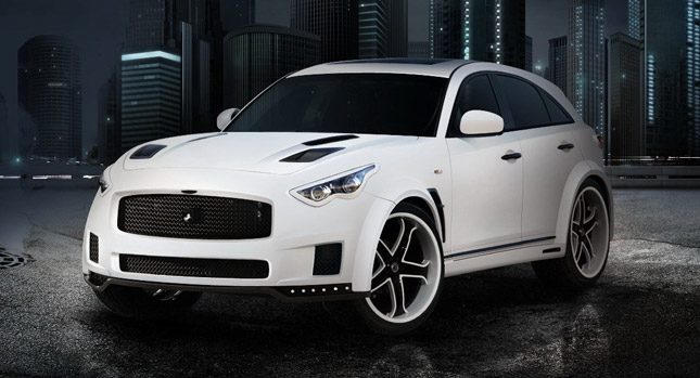 Infiniti FX Fettled by UAE-Based Tuning Firm Matdes | Carscoops