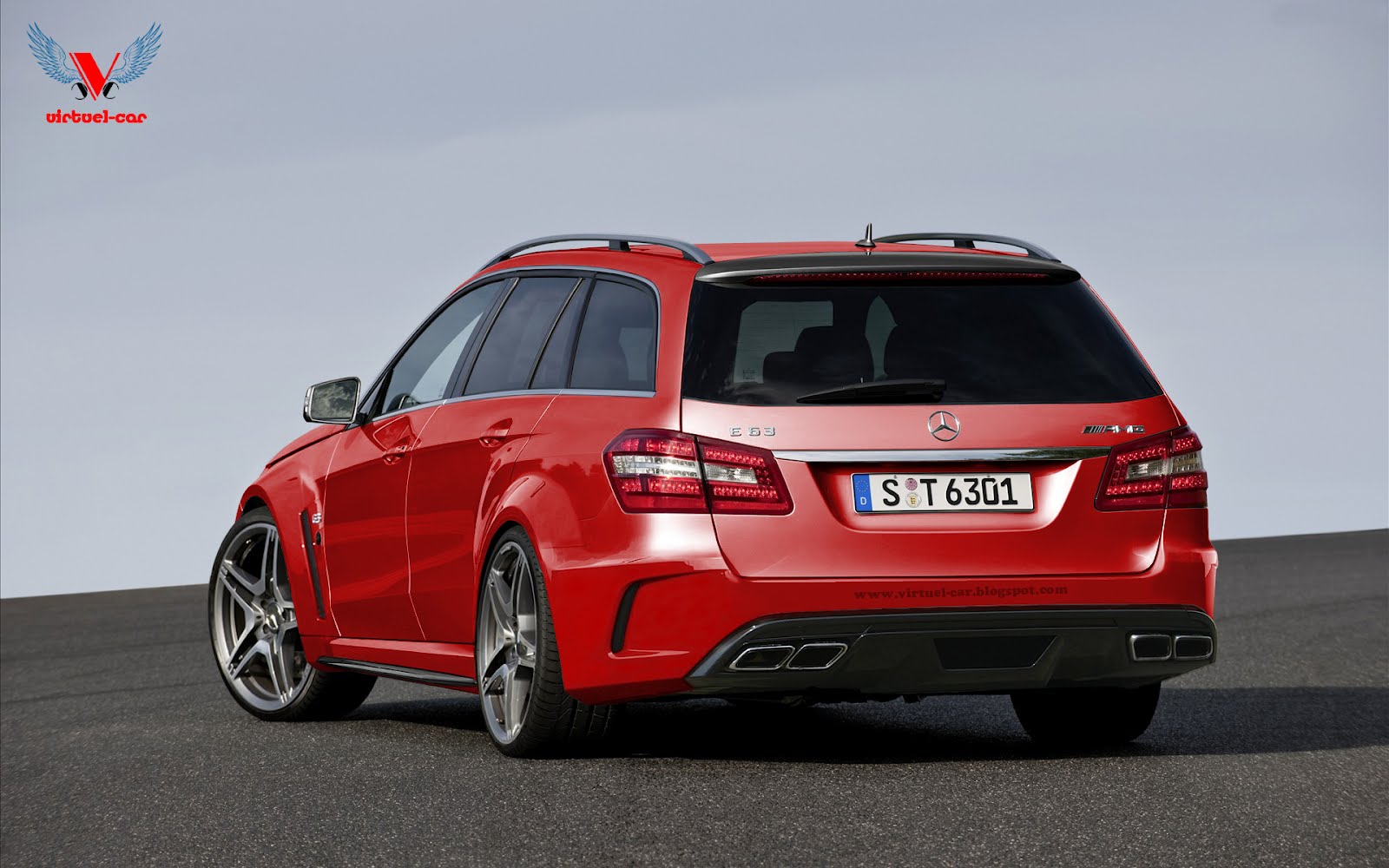 Mercedes-Benz E63 AMG Wagon Black Series Edition Imagined | Carscoops