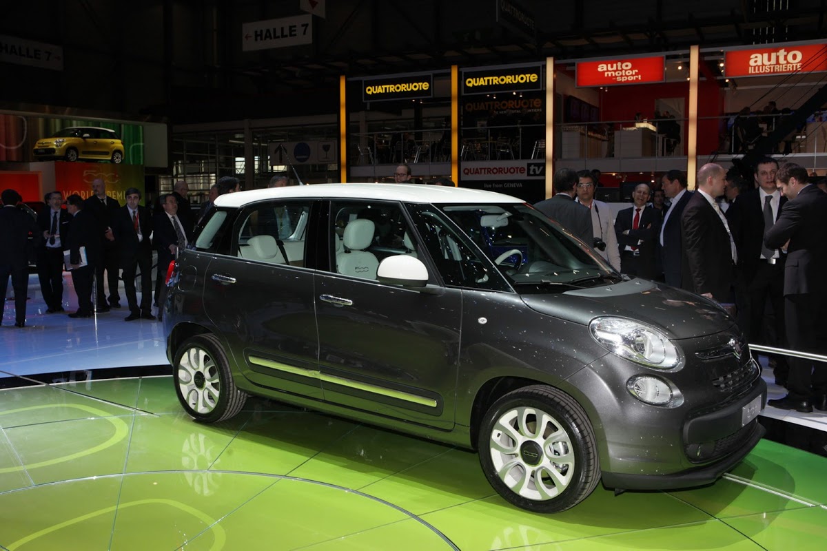 New Fiat 500L Minivan: More Than 60 HD Photos and Videos, U.S. Sales to ...