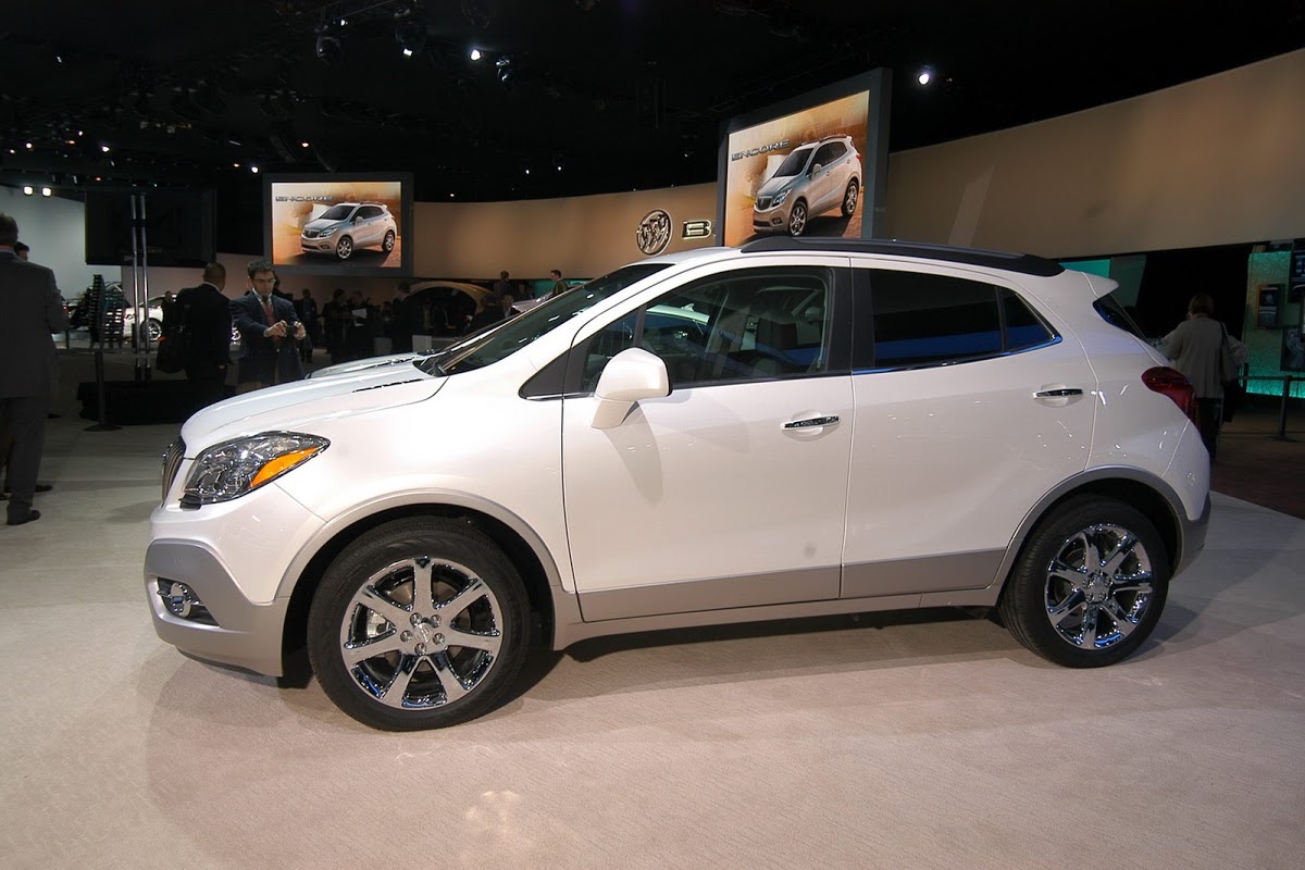 2013 Buick Encore Small Crossover FWD EPA-Rated at 28MPG Combined ...