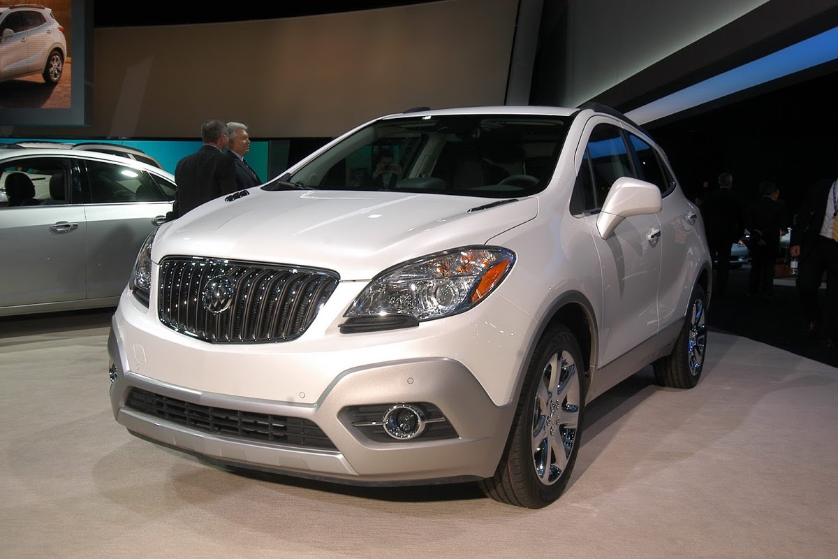 2013 Buick Encore Small Crossover FWD EPA-Rated at 28MPG Combined ...
