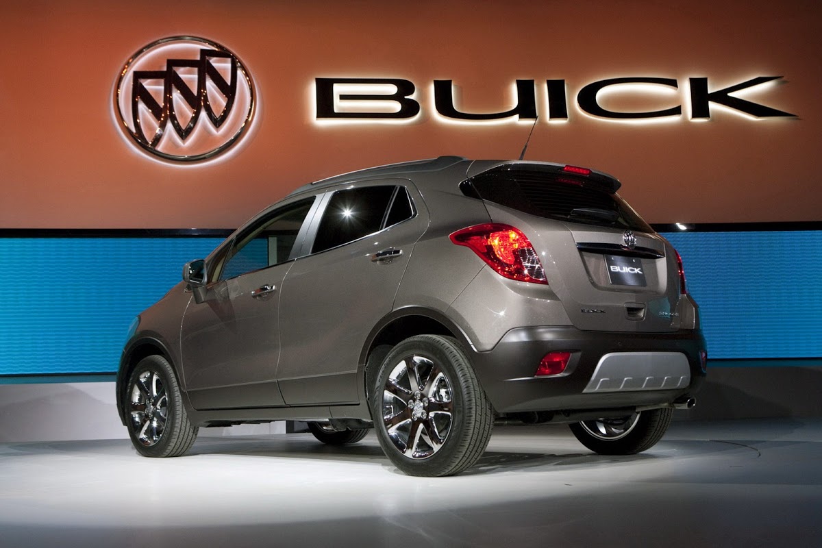 2013 Buick Encore Small Crossover FWD EPA-Rated at 28MPG Combined ...