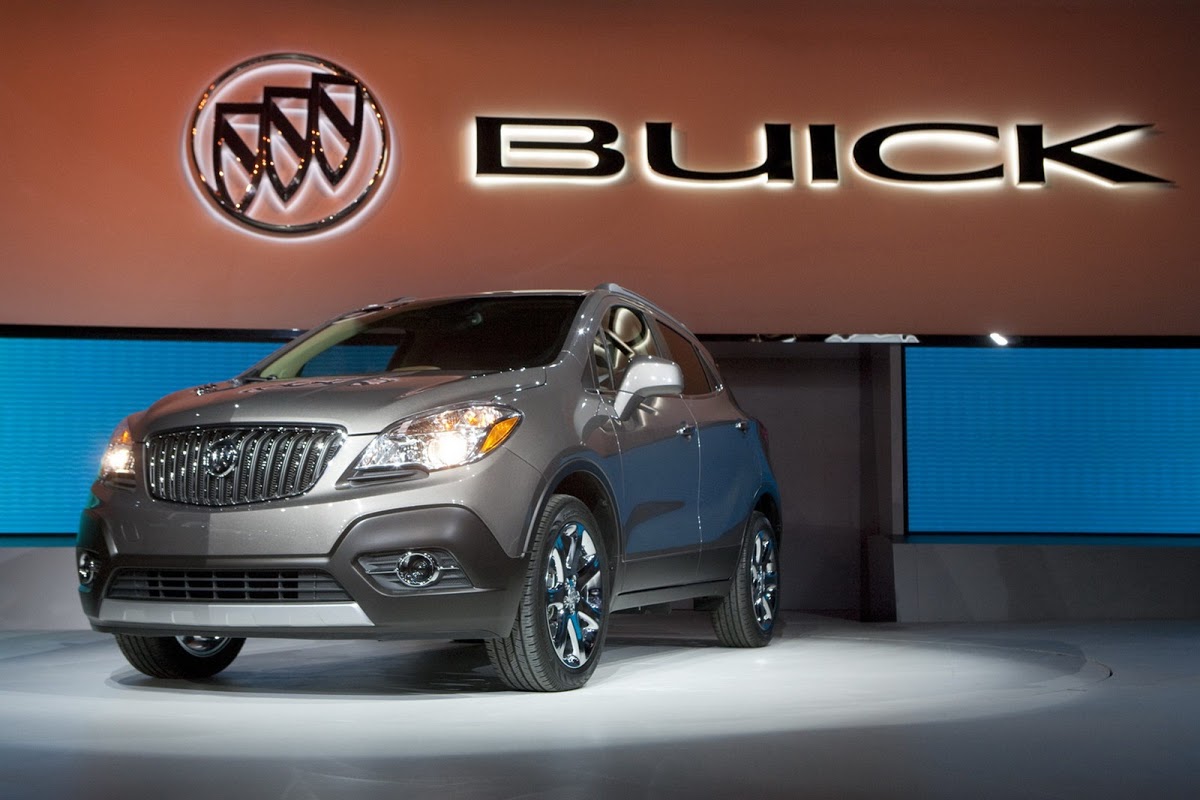2013 Buick Encore Small Crossover FWD EPA-Rated at 28MPG Combined ...