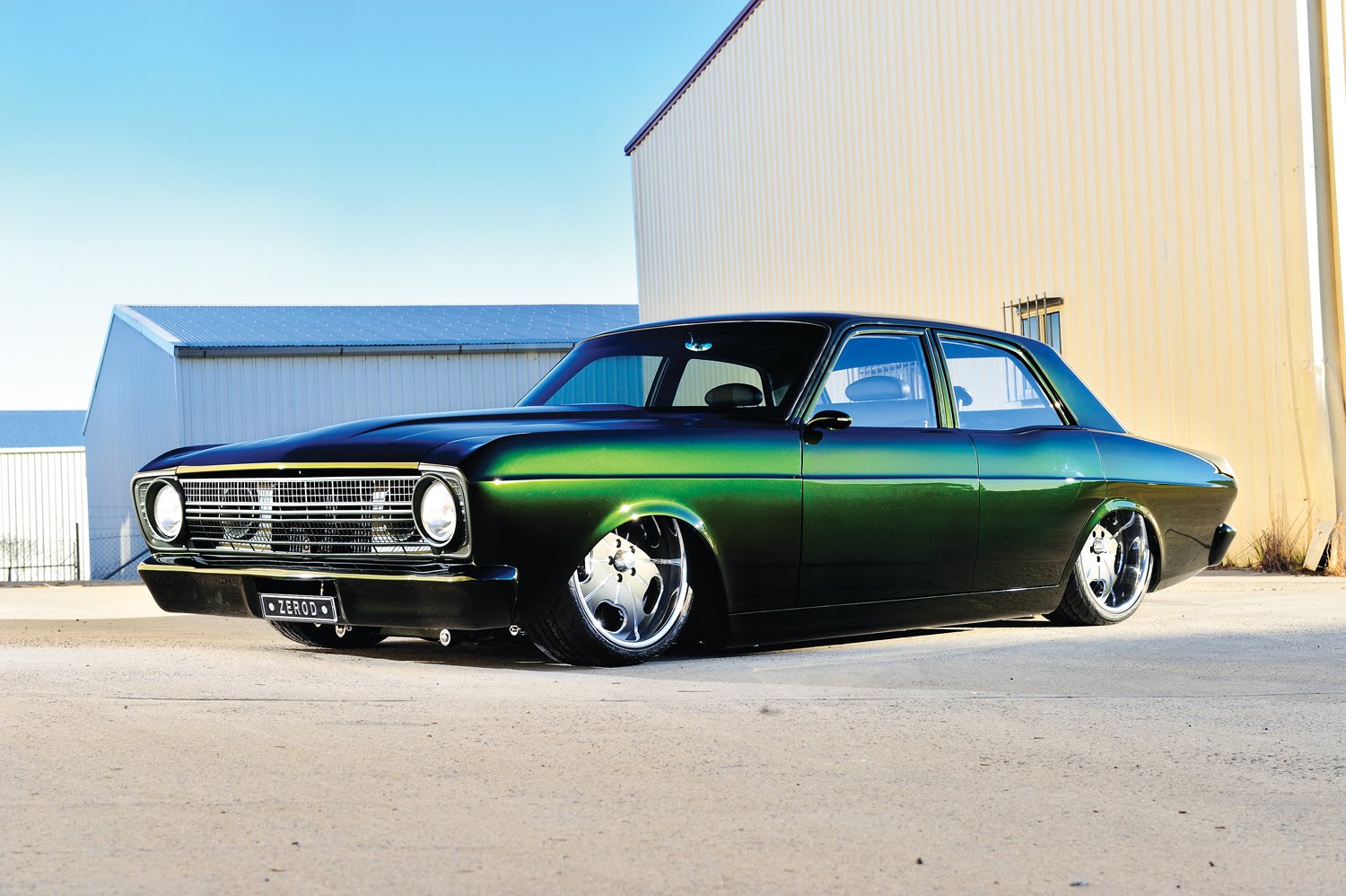 1967 Ford XR Falcon ZERO'D with 600hp V8 Diesel is Even Greener Than it ...
