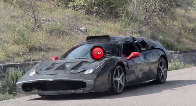 SCOOP: New Ferrari F70 V12 Hybrid Makes Another Pass for the Camera ...