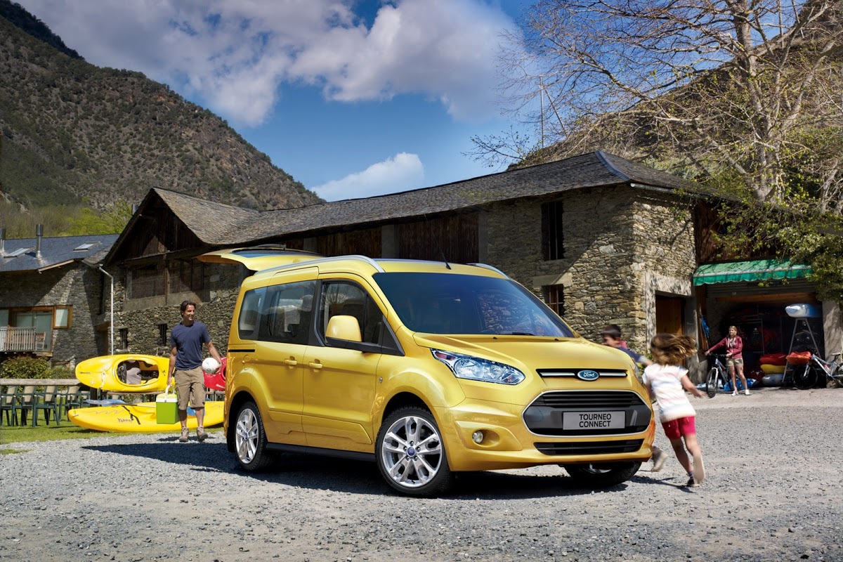 Ford Debuts New 2014 Tourneo and Transit Connect Passenger Vans and ...