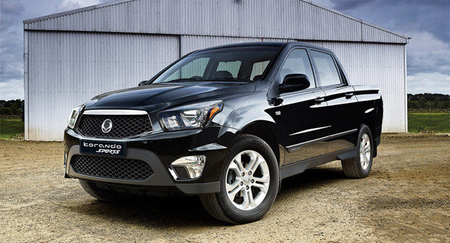 New SsangYong Korando Sports Pick-up Truck-SUV Hybrid Priced from £ ...