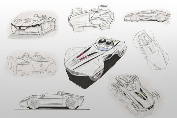 Seat Designer Envisions the Axon Electric Speedster Concept | Carscoops