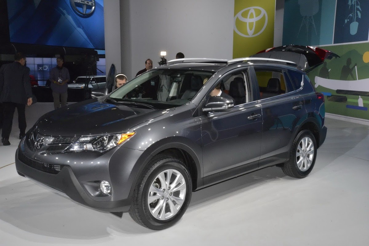 All-New 2013 Toyota RAV4 Finally Breaks Cover at LA Auto Show | Carscoops