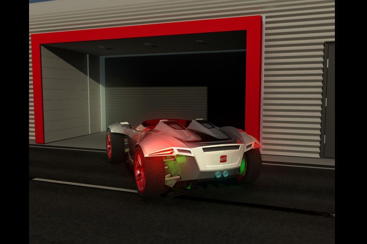 Seat Designer Envisions the Axon Electric Speedster Concept | Carscoops