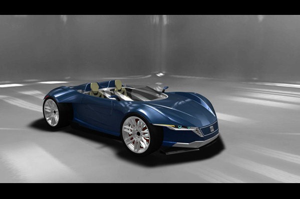 Seat Designer Envisions the Axon Electric Speedster Concept | Carscoops