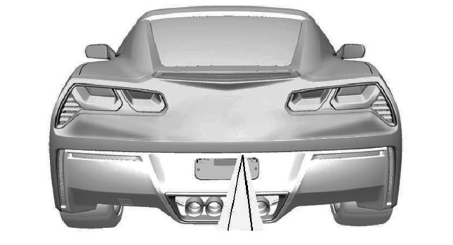 Corvette C7 Drawing
