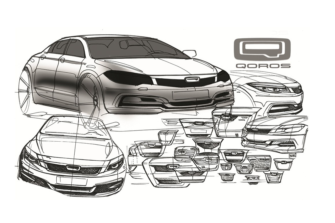China's Qoros Offers First Glimpse of its New European Sedan | Carscoops