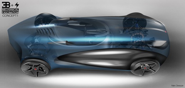 Designer Dreams Up Single-Seater Bugatti TypeZero Concept | Carscoops