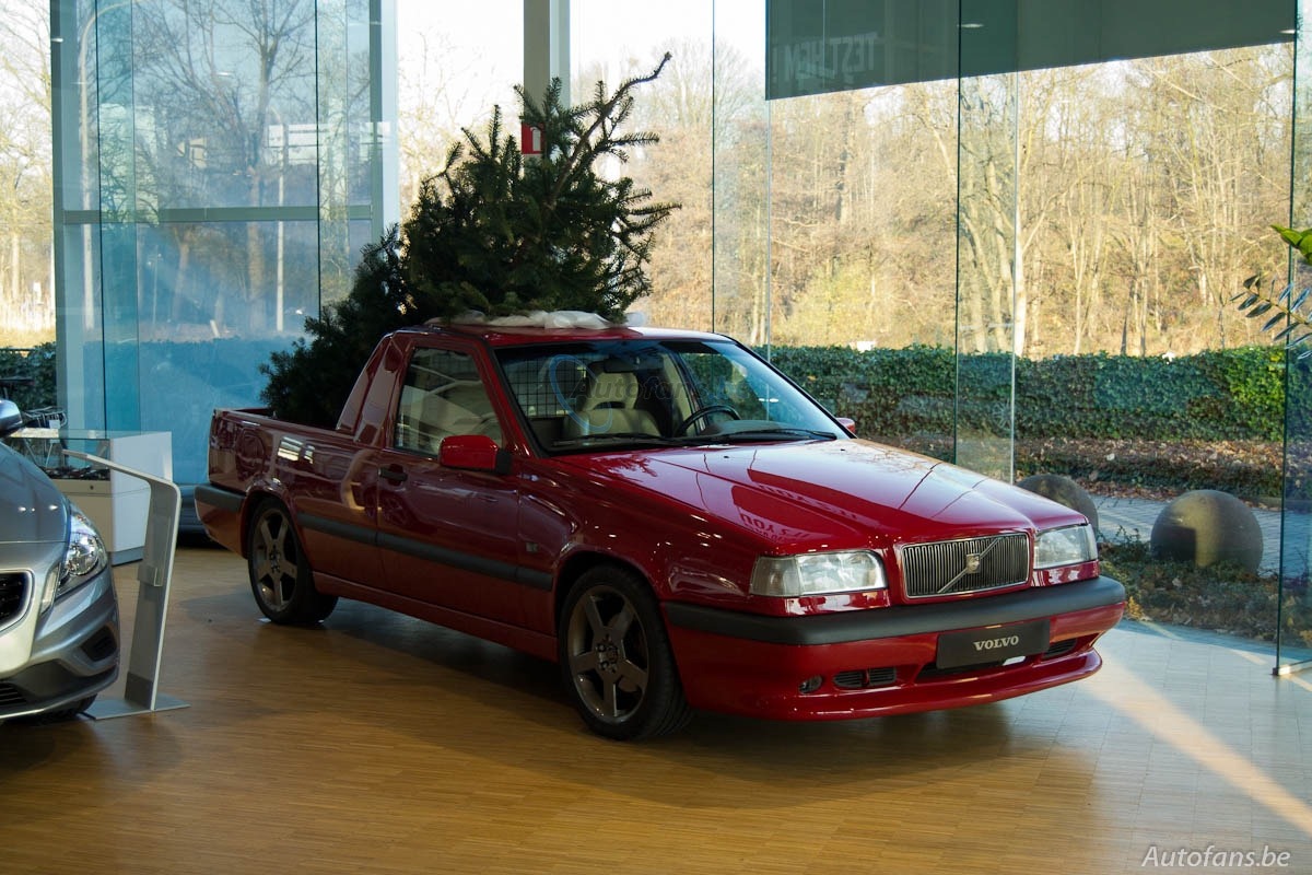 Volvo Dealer gets into the Christmas Spirit with Red 850 T-5R Pickup ...