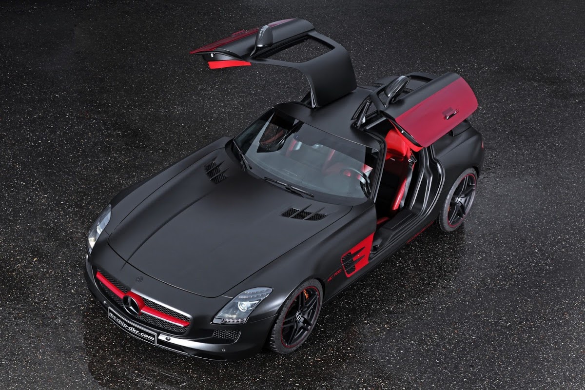 McChip's Power-Deluxe Mercedes-Benz SLS AMG | Carscoops