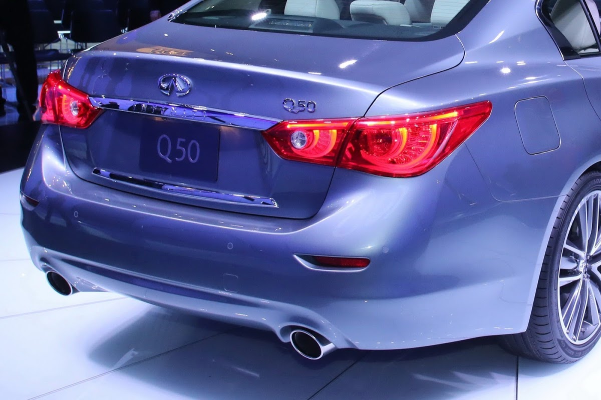 New Infiniti Q50: Live Pics and Video from Detroit Show; What Do You ...