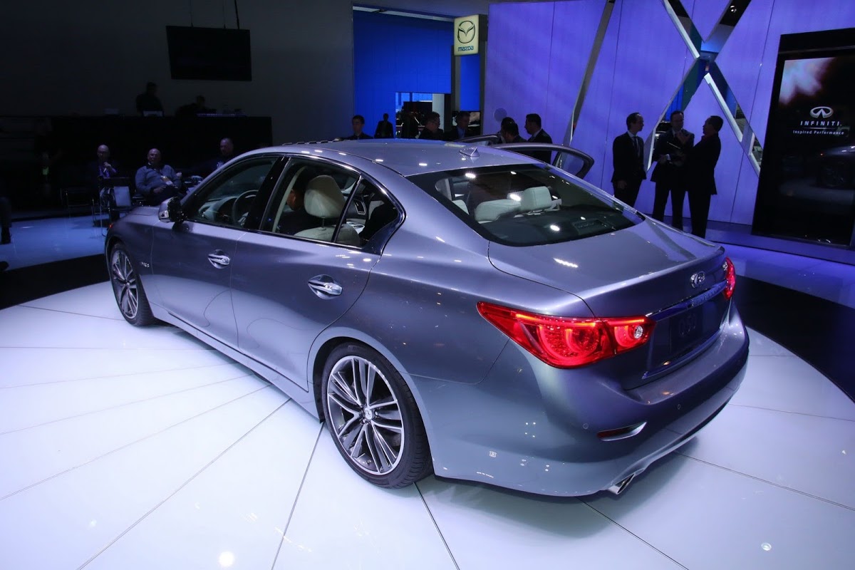 New Infiniti Q50: Live Pics and Video from Detroit Show; What Do You ...