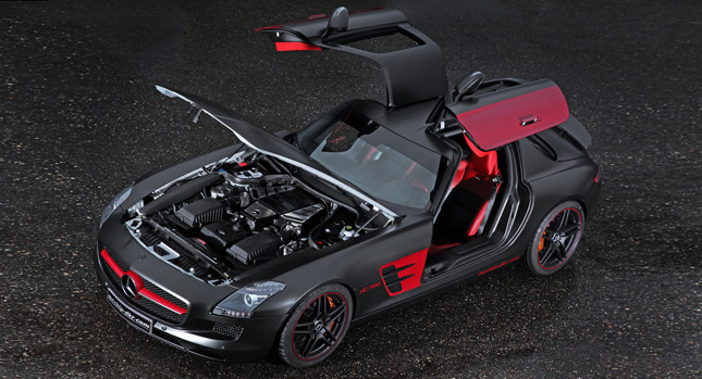 McChip's Power-Deluxe Mercedes-Benz SLS AMG | Carscoops