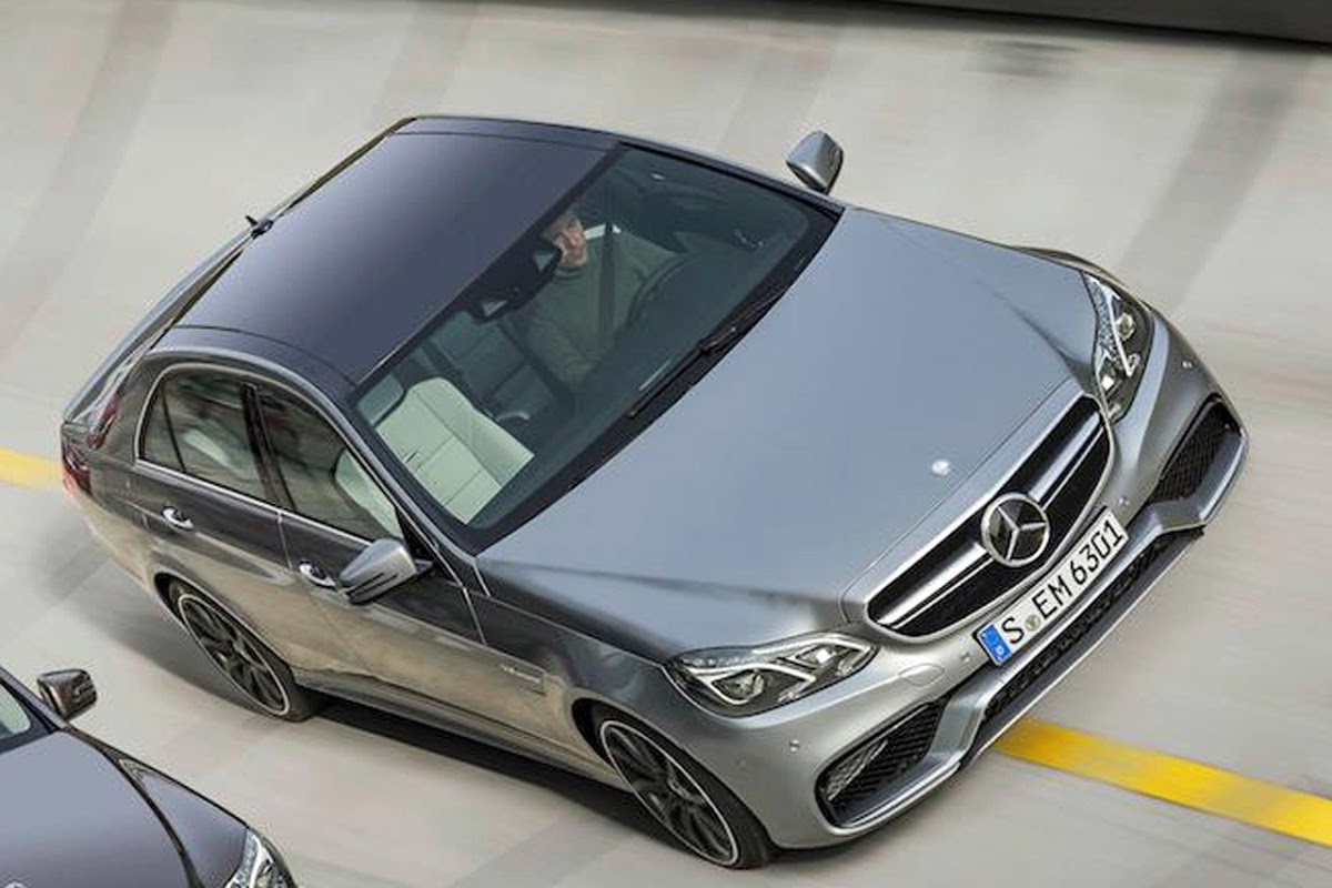 First Official Photo of Redesigned 2014 Mercedes-Benz E63 AMG Sports ...
