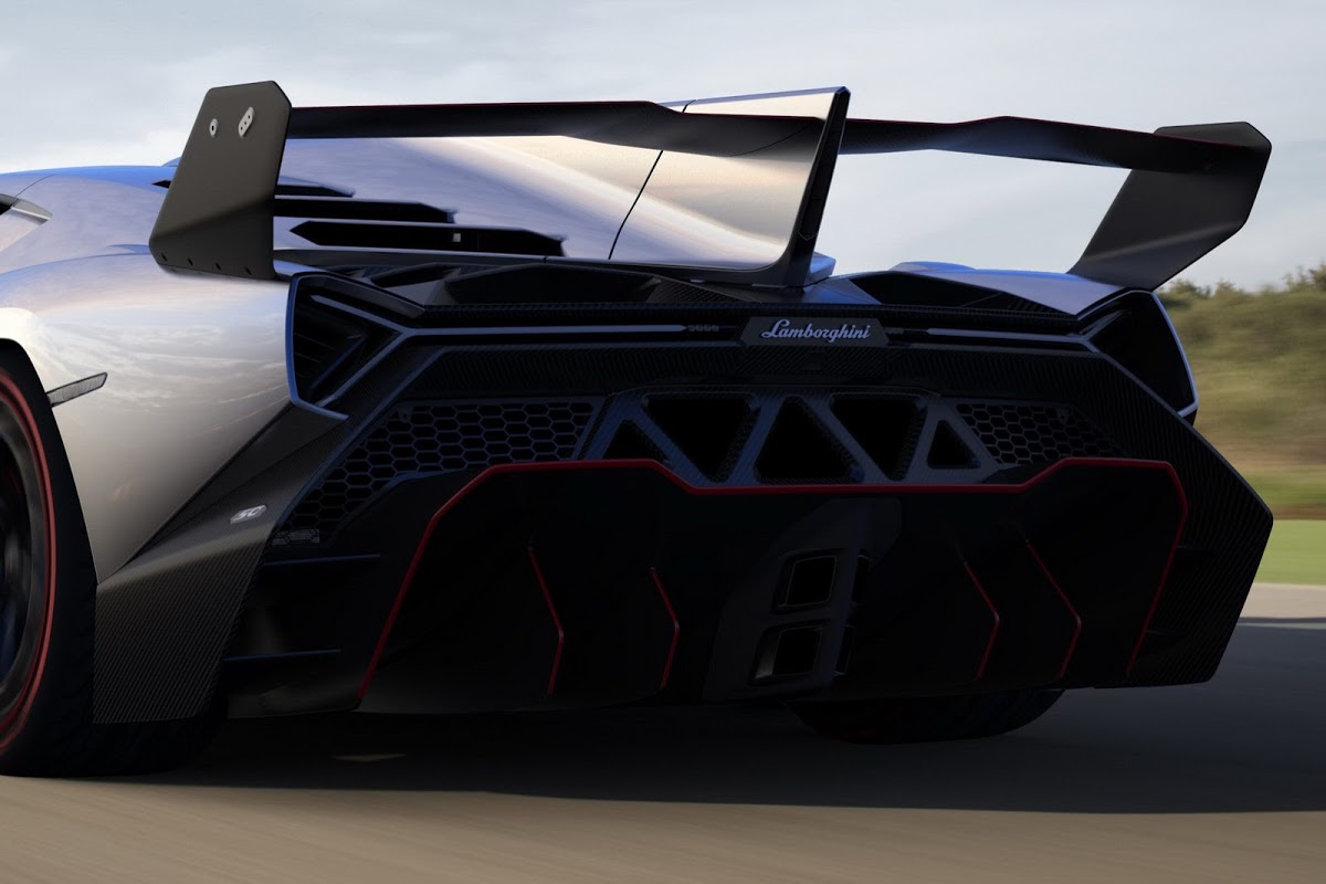 Lamborghini Veneno Rear