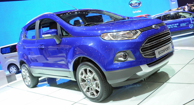 Ford Introduces European EcoSport Mini SUV at the Geneva Motor Show ...