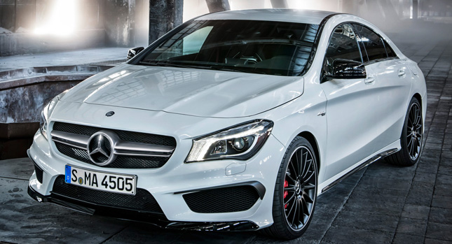 First Photos of New Mercedes-Benz CLA 45 AMG Sports Sedan with 355HP ...