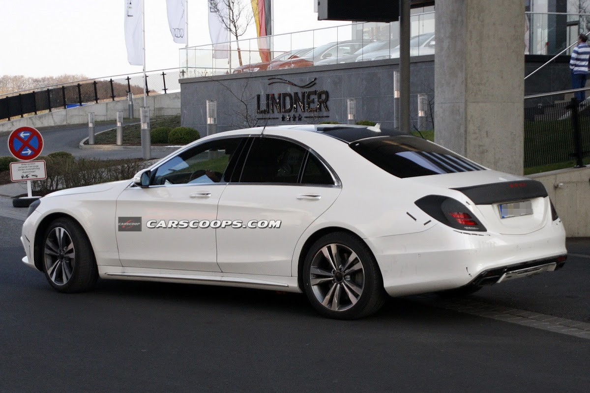 All-New 2014 Mercedes-Benz S-Class Sedan Scooped With Barely Any ...