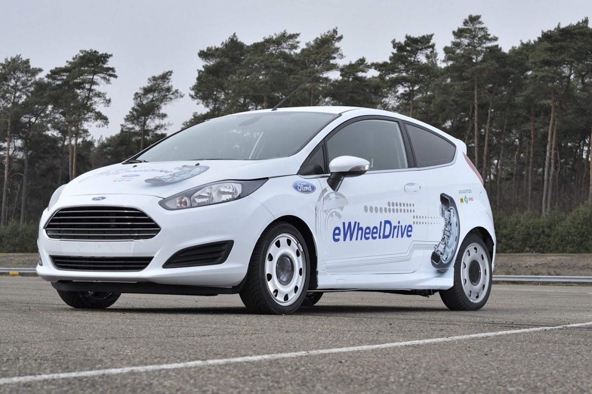 Ford and Schaeffler Demonstrate Their RWD, All-Electric eWheelDrive ...