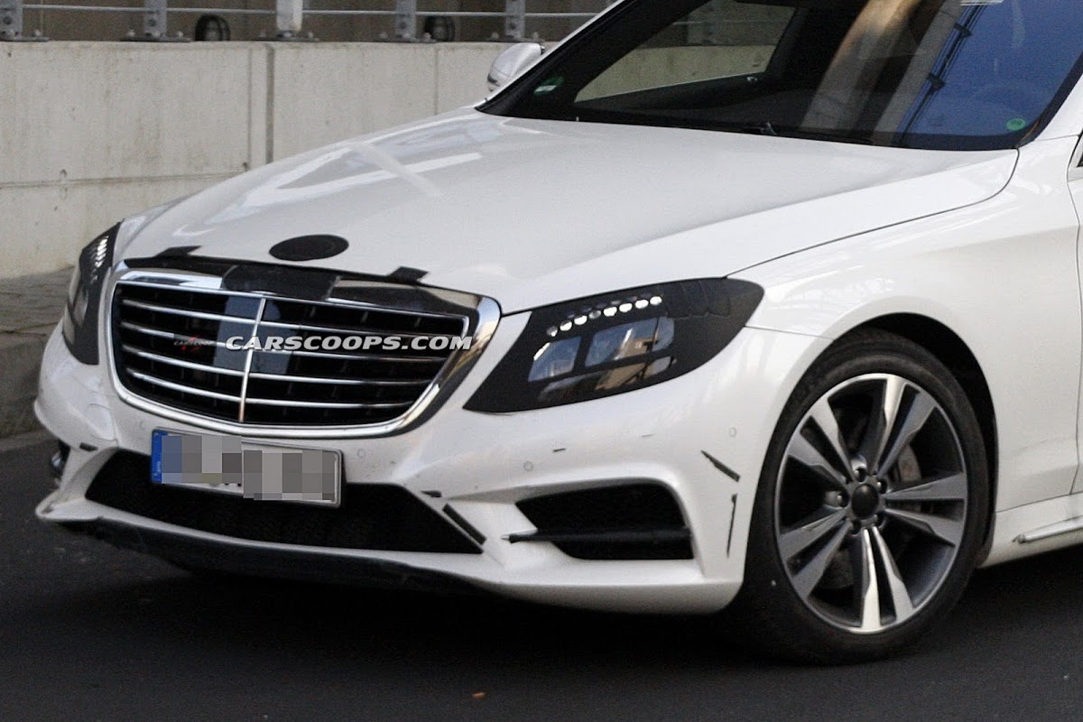 All-New 2014 Mercedes-Benz S-Class Sedan Scooped With Barely Any ...