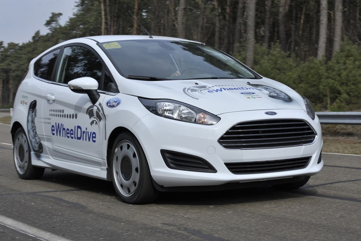 Ford and Schaeffler Demonstrate Their RWD, All-Electric eWheelDrive ...