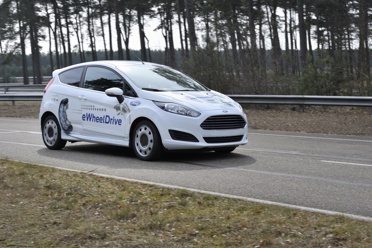 Ford and Schaeffler Demonstrate Their RWD, All-Electric eWheelDrive ...