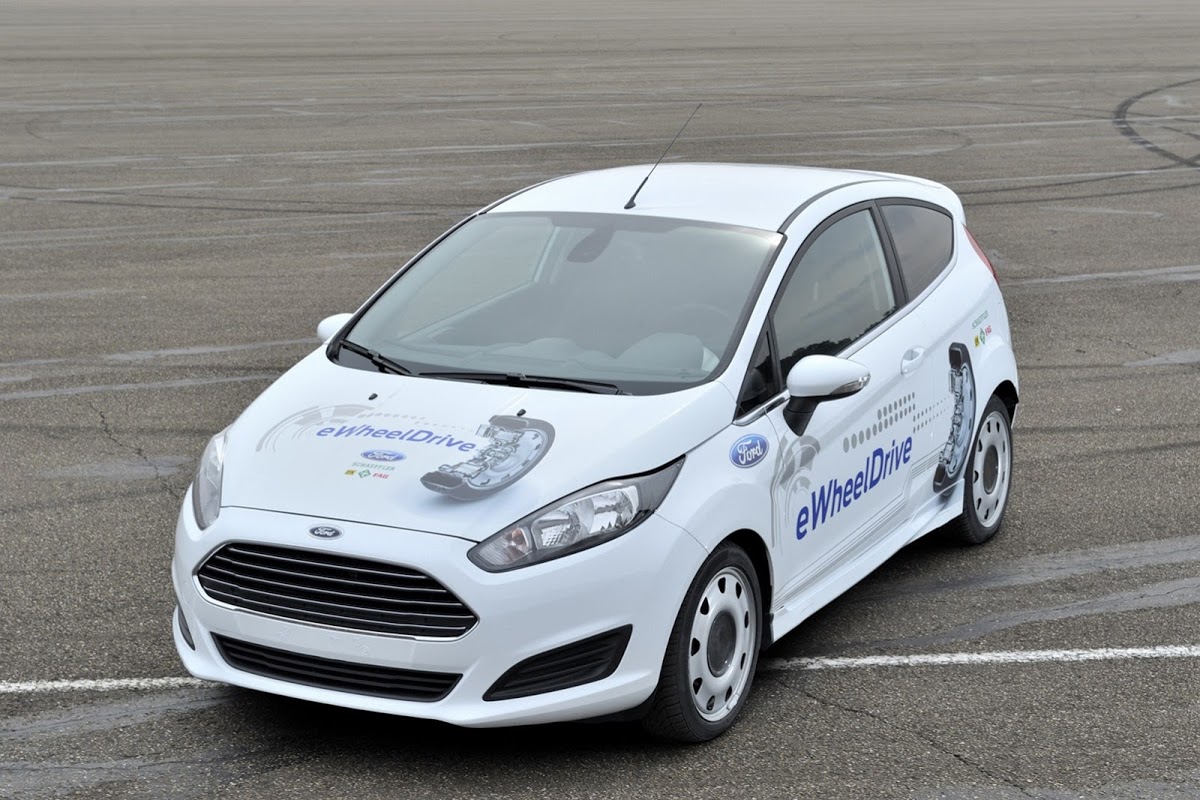 Ford and Schaeffler Demonstrate Their RWD, All-Electric eWheelDrive ...
