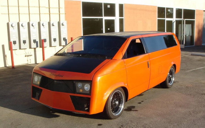 Chopped Chevy Van